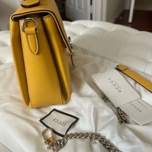 Gucci | Bags | Authentic Gucci Yellow Handbag | Poshmark